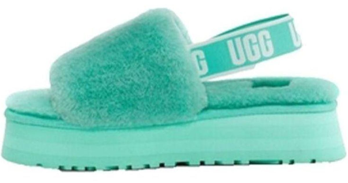 UGG (Wmns) Disco Slide 'Tide Pool' in Blue | Lyst