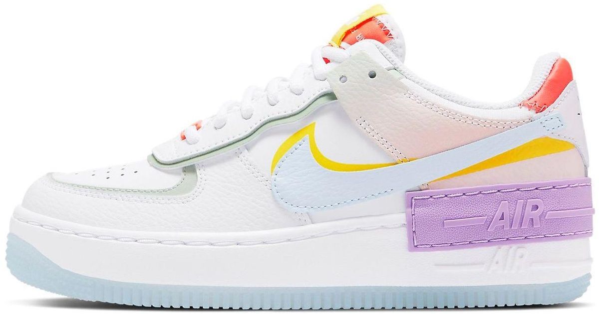 Nike (Wmns) Air Force 1 Shadow Hydrogen' in White | Lyst UK