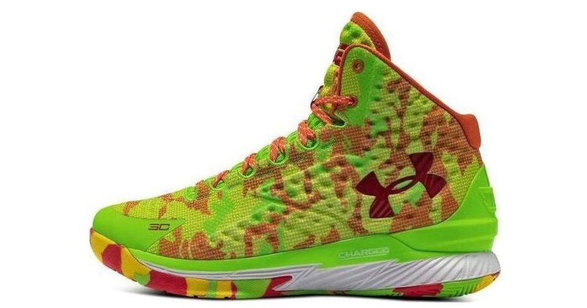 Under Armour Sour Patch Kids X Curry 1 Retro 'Candy Reign' 2022 in Green for Men | Lyst