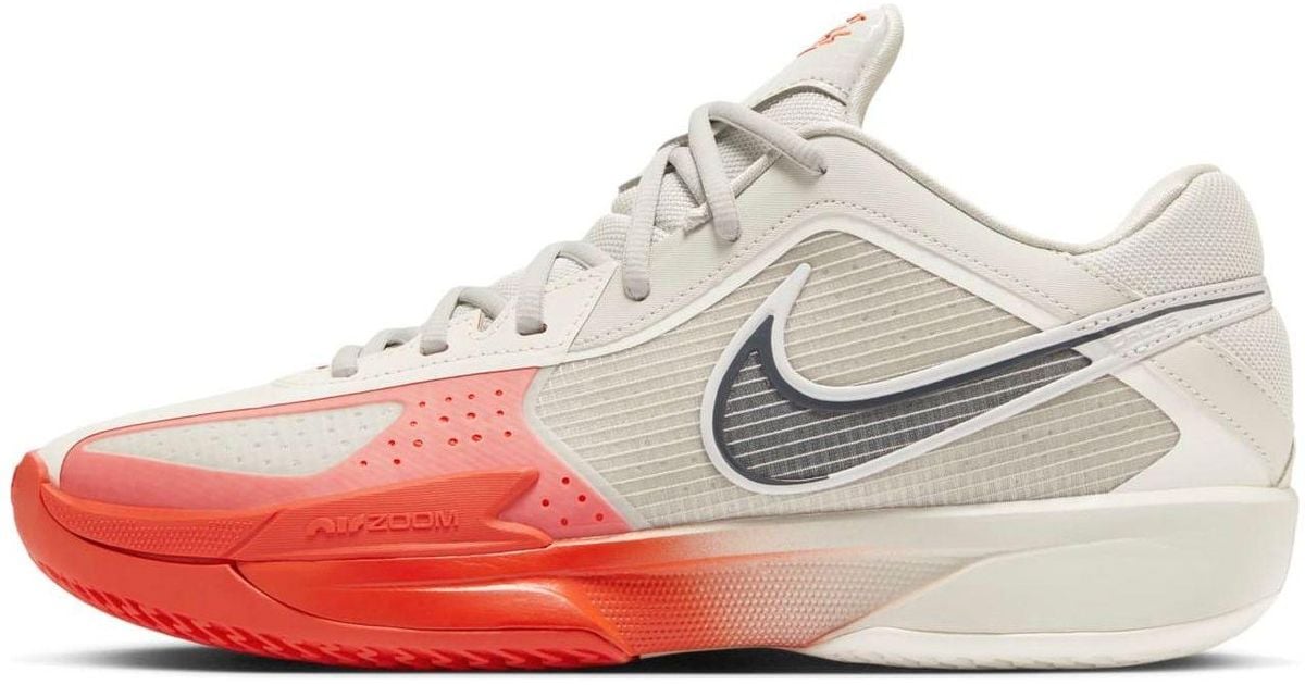 Nike Air Zoom Gt Cut Cross Ep 'Light Bone Hyper Crimson' in White for ...