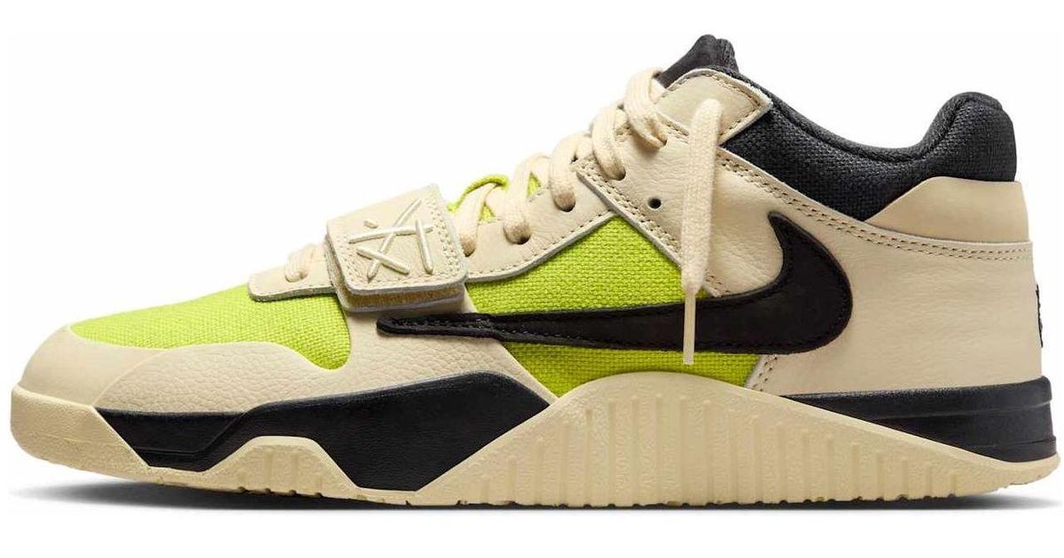 Nike X Travis Scott Jumpman Jack Tr 'Bright Cactus' in Natural for Men ...