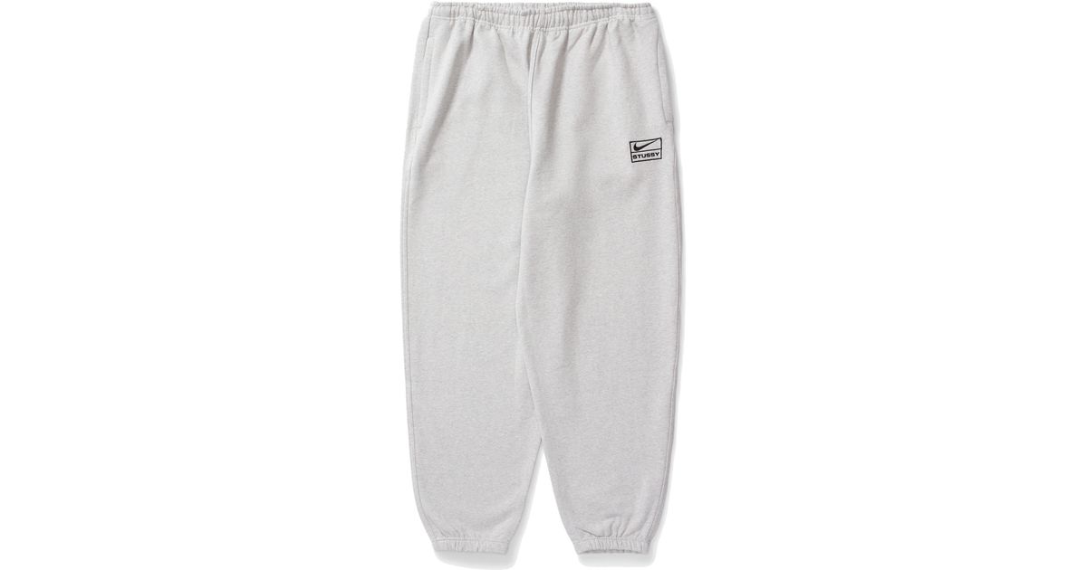 Nike X Stussy Ss24 Sweatpants in Gray for Men | Lyst