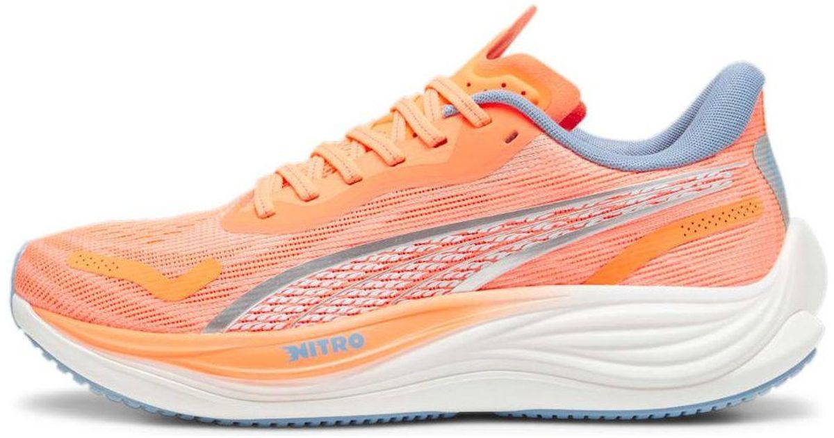 PUMA Velocity Nitro 3 'Neon Citrus' in Pink for Men | Lyst