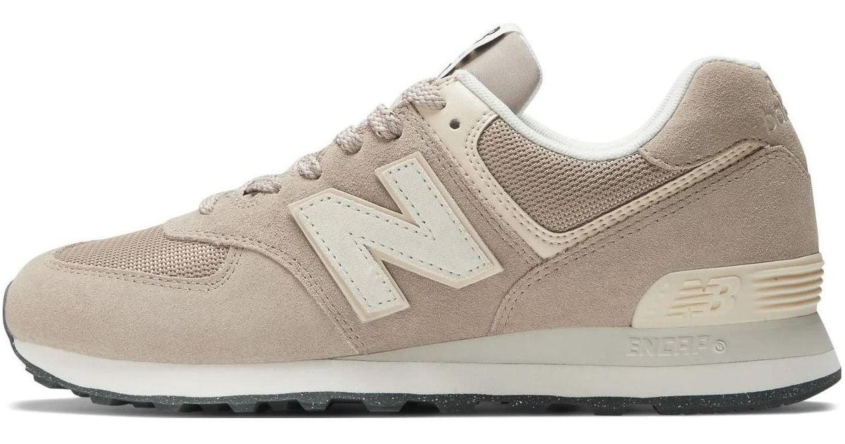 New Balance 574 'Cream' in White for Men | Lyst UK