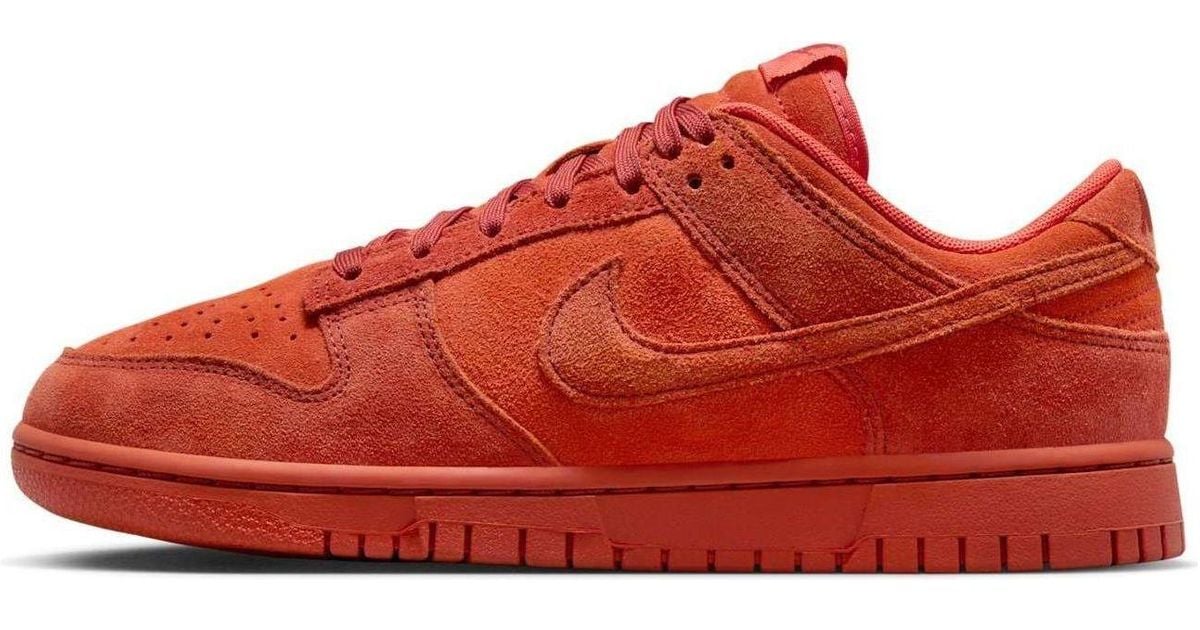 Nike Dunk Low 'Valley Of Fire' in Red for Men | Lyst