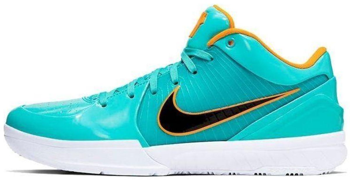 Nike X Undefeated Kobe 4 Protro 'Hyper Jade' in Blue for Men | Lyst