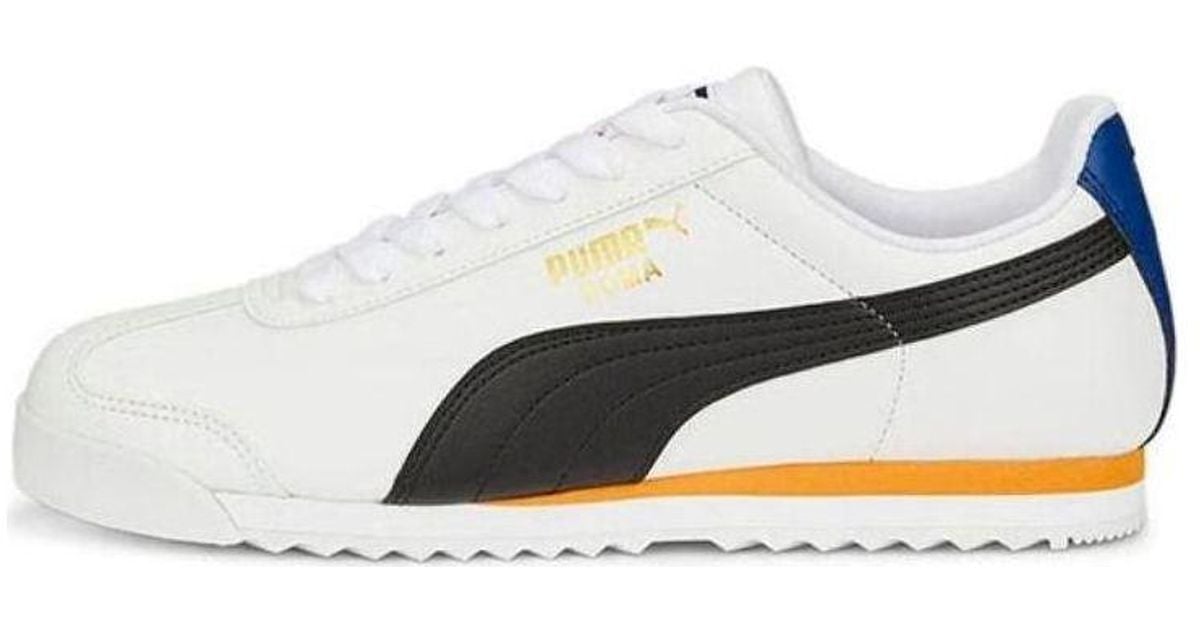 PUMA Roma Basic Plus in White for Men | Lyst UK