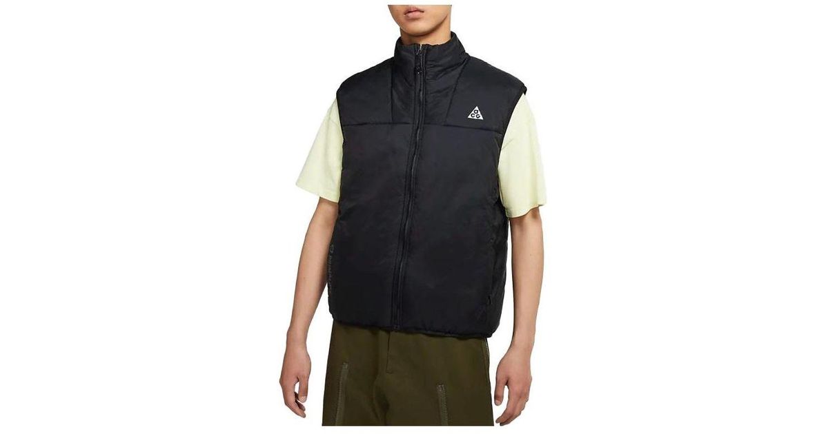 Nike Acg "Rope De Dope" Packable Vest in Black for Men | Lyst UK