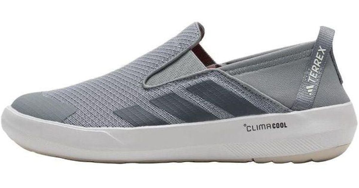 adidas Terrex Boat Slip On in Gray for Men | Lyst