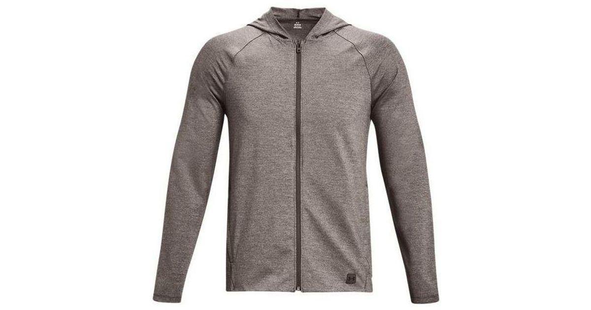 Under Armour Meridian Full-Zip Jacket 'Light' in Brown for Men | Lyst UK