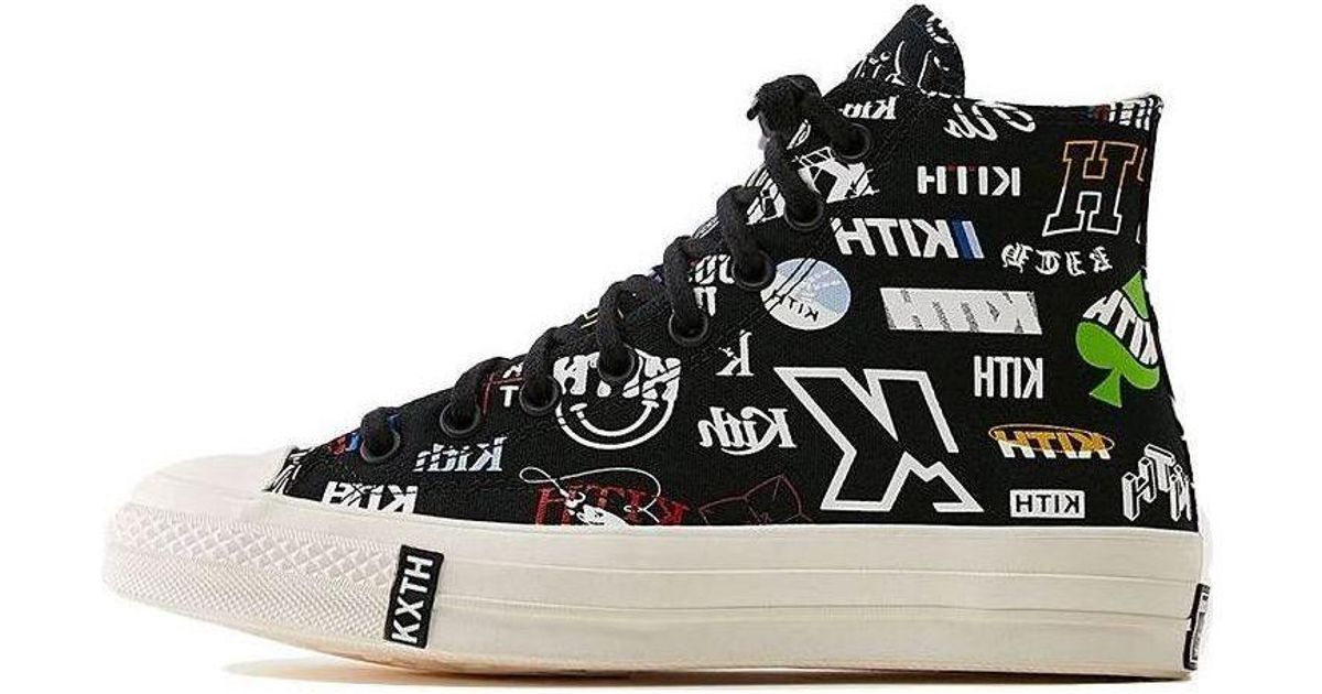 Converse Kith X Chuck 70 High '10Th Anniversary in Black for Men | Lyst
