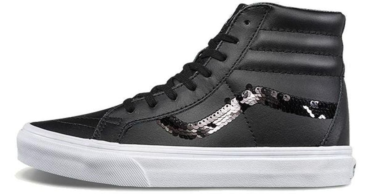 Vans Sk8-Hi Reissue in Black for Men | Lyst