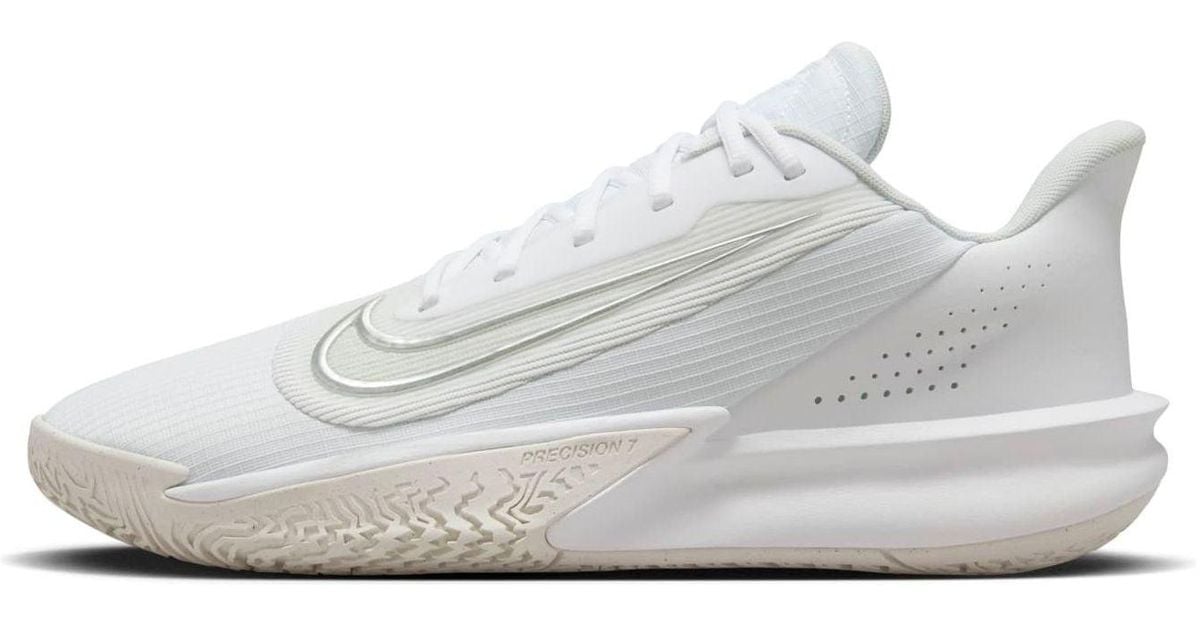Nike Precision 7 Basketball Shoes in White for Men | Lyst