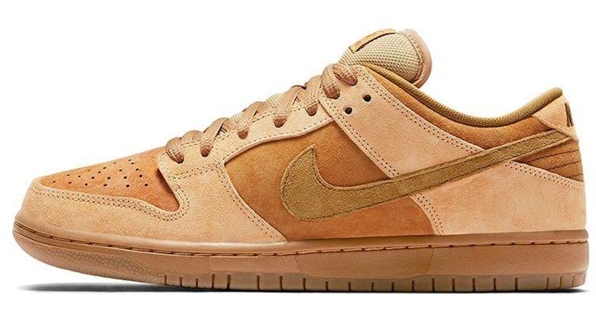 Nike Sb Dunk Low 'Reverse Reese Forbes Wheat' in Brown for Men | Lyst