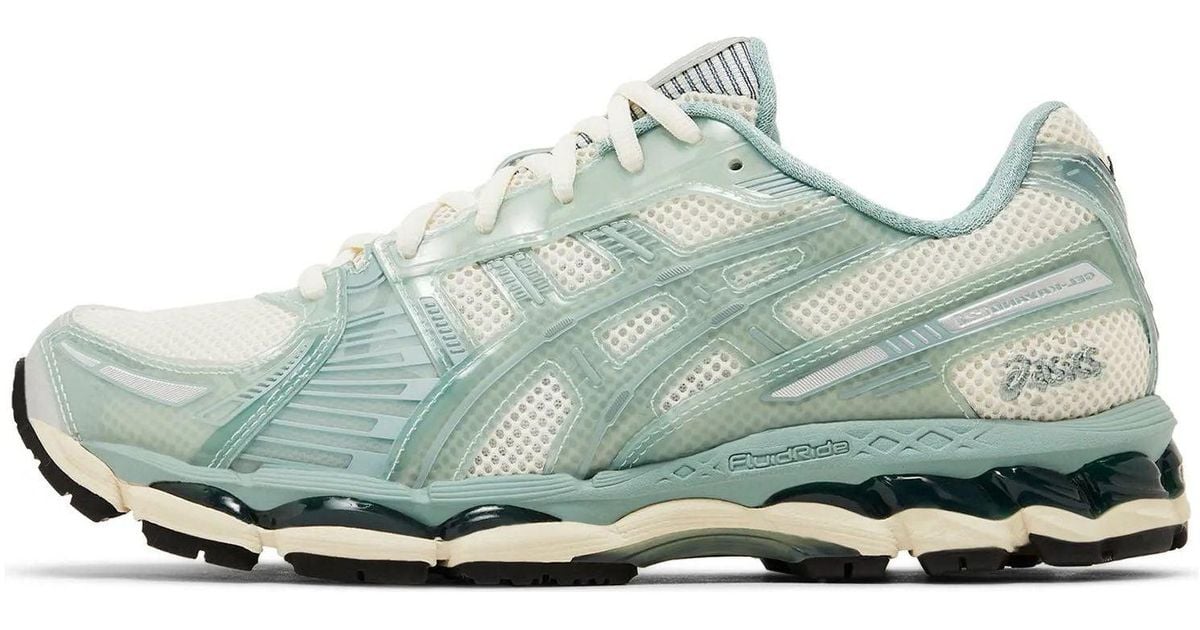 Asics X Kith Gel-Kayano 12.1 'Cream Sage' in Green for Men | Lyst