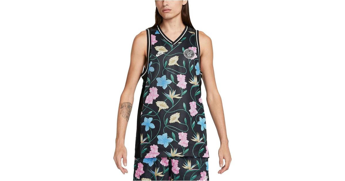 Nike Freak Ginnis Dna Dri-Fit All Over Print Floral Jersey 'Multi-Color ...