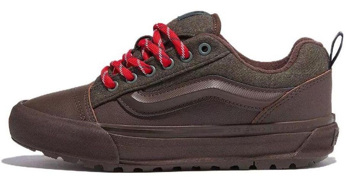 Vans Knu Skool Premium Lx Mte-1 in Brown for Men | Lyst