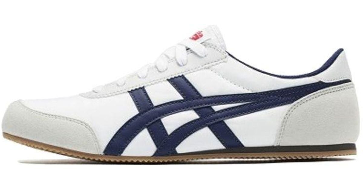Onitsuka Tiger Track Trainer White Blue | Lyst