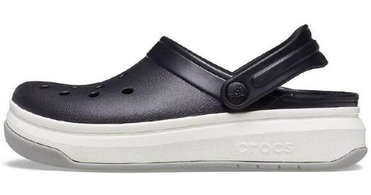 Crocs™ Band Full Force Thick Sole Sandals in Blue | Lyst