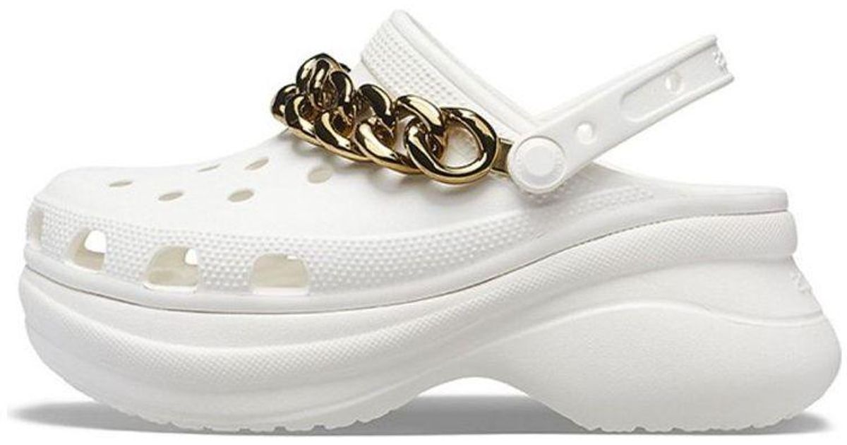 Crocs™ (Wmns) Retro Chain Sandals in White | Lyst UK