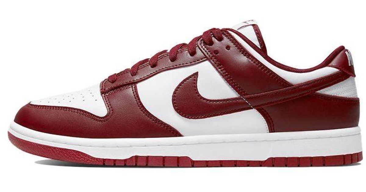Nike Dunk Low 'team Red' for Men | Lyst