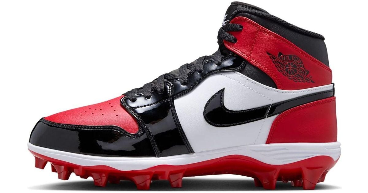 Nike 1 Mid Td Cleat 'Bred Toe' for Men | Lyst