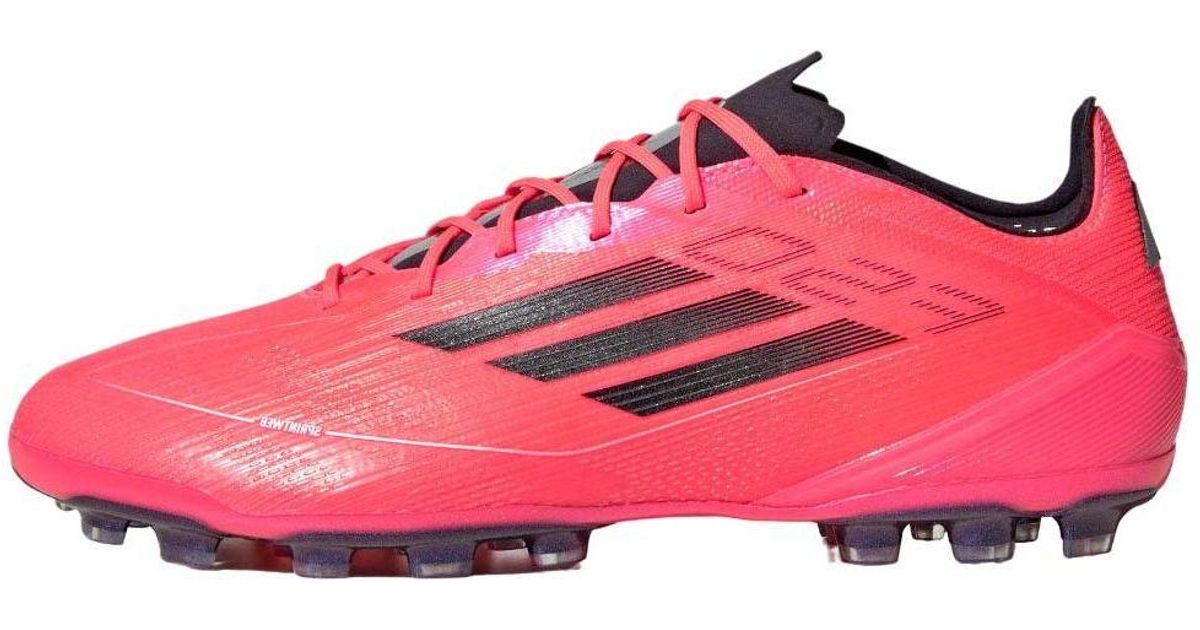 adidas F50 Elite Artificial Grass Boots in Pink for Men | Lyst UK