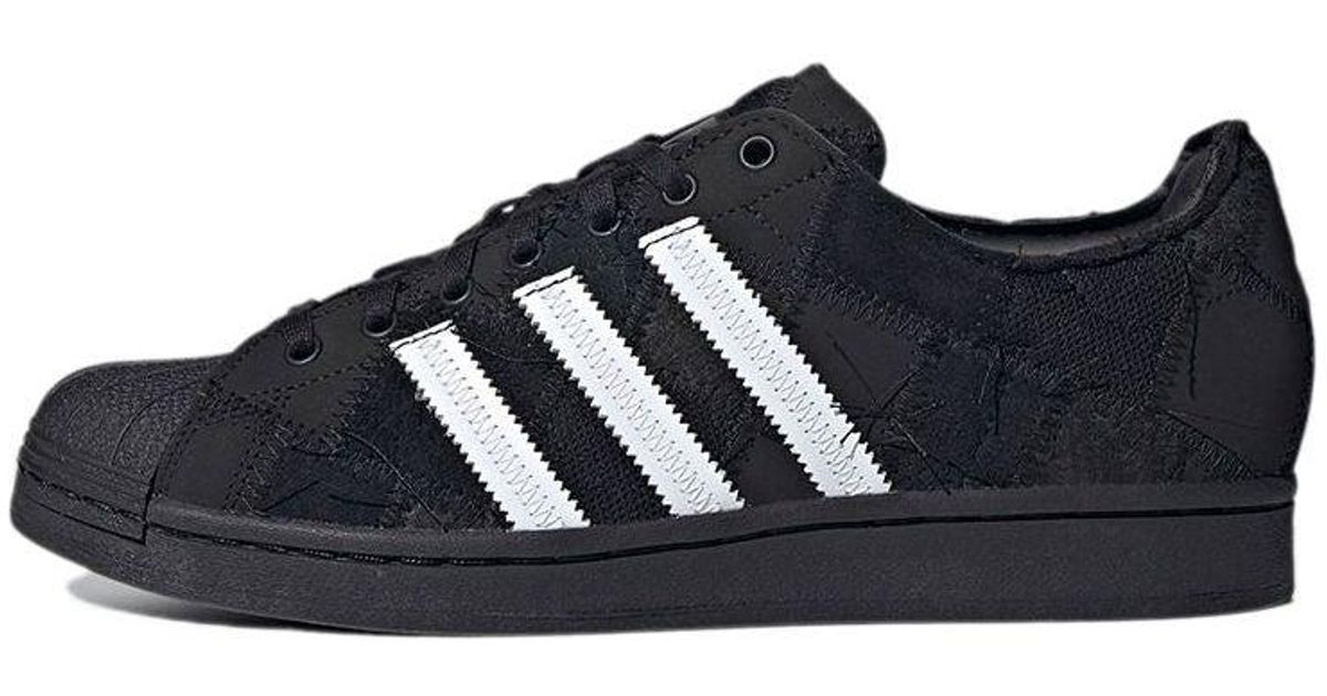 adidas X Atmos X Recouture Superstar 'Patchwork in Blue for Men | Lyst