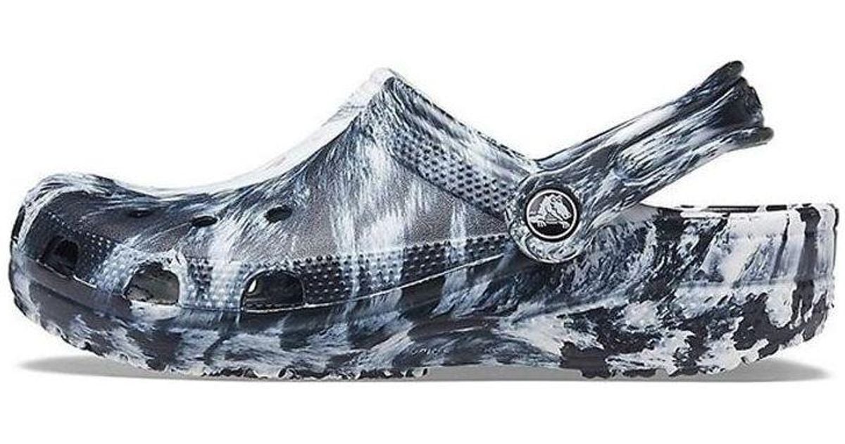 Crocs™ Beach Marble Sandals in Blue | Lyst