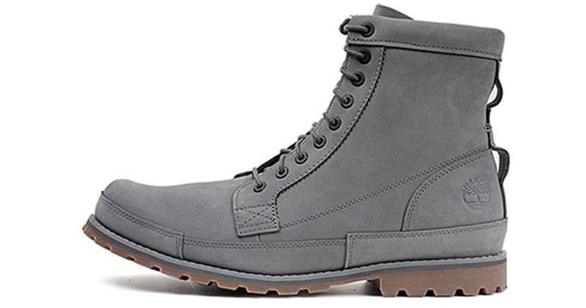 Timberland Earthkeeper Original Leather 6 Inch Wide Fit Boots 'Dark ...