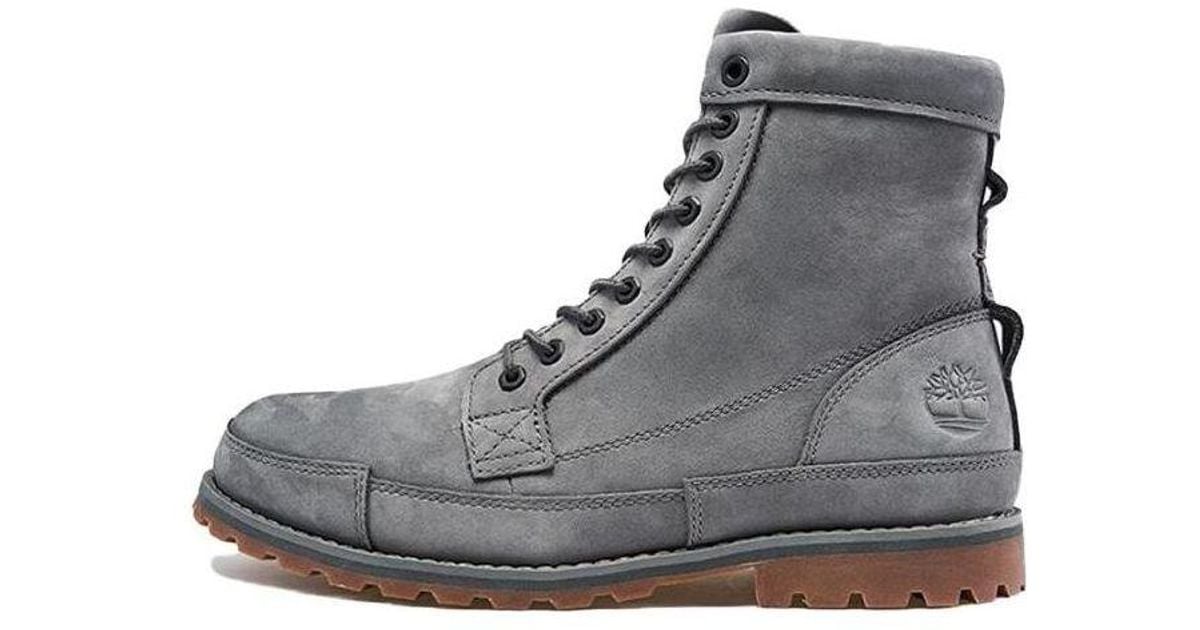 Timberland Earthkeeper Original Leather 6 Inch Boots in Gray for Men | Lyst