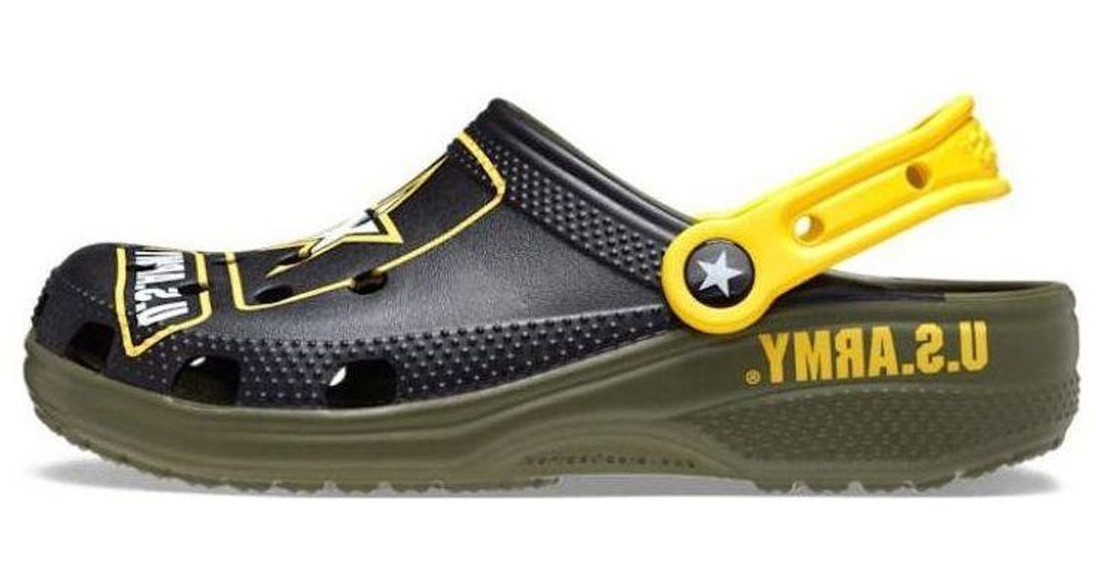 Crocs™ Classic Us Army Clogs 'Army' in Brown | Lyst