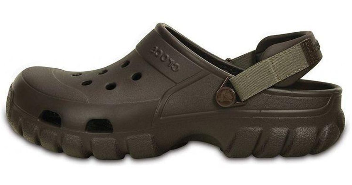 Crocs™ Minimalistic Wear-Resistant Cozy Sports Sandals in Brown for Men ...