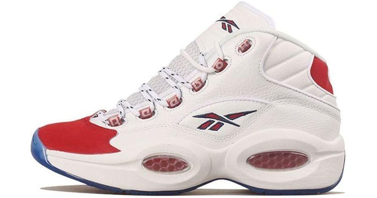 Reebok Question Mid Og Toe' 2020 in White for Men | Lyst