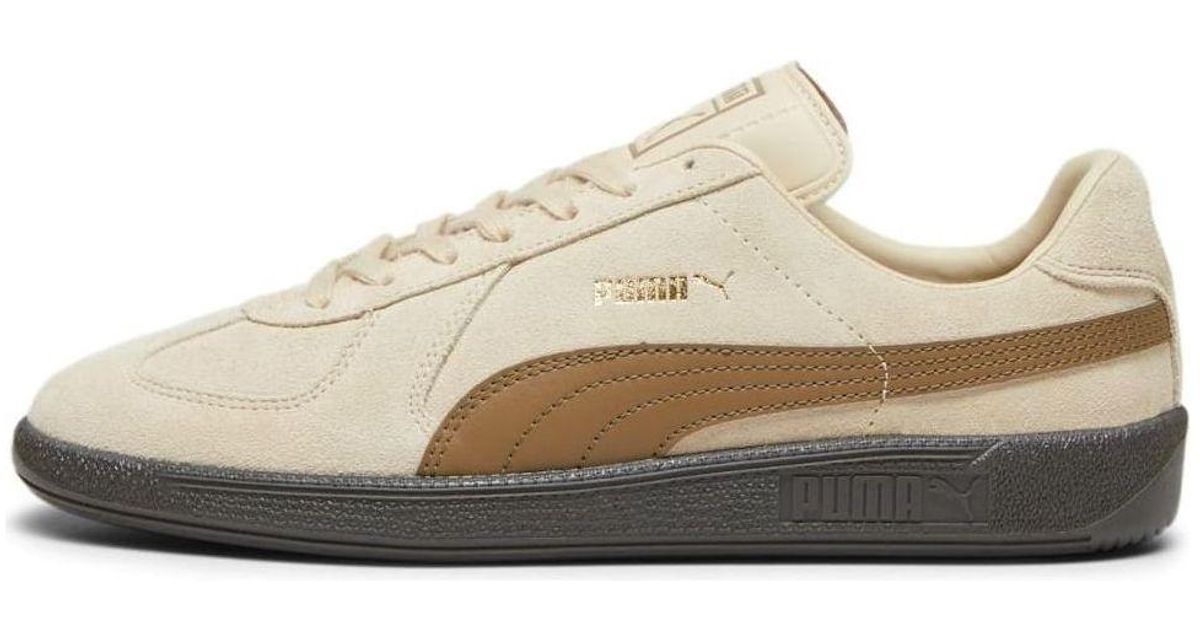 PUMA Army Trainer Suede in White for Men | Lyst