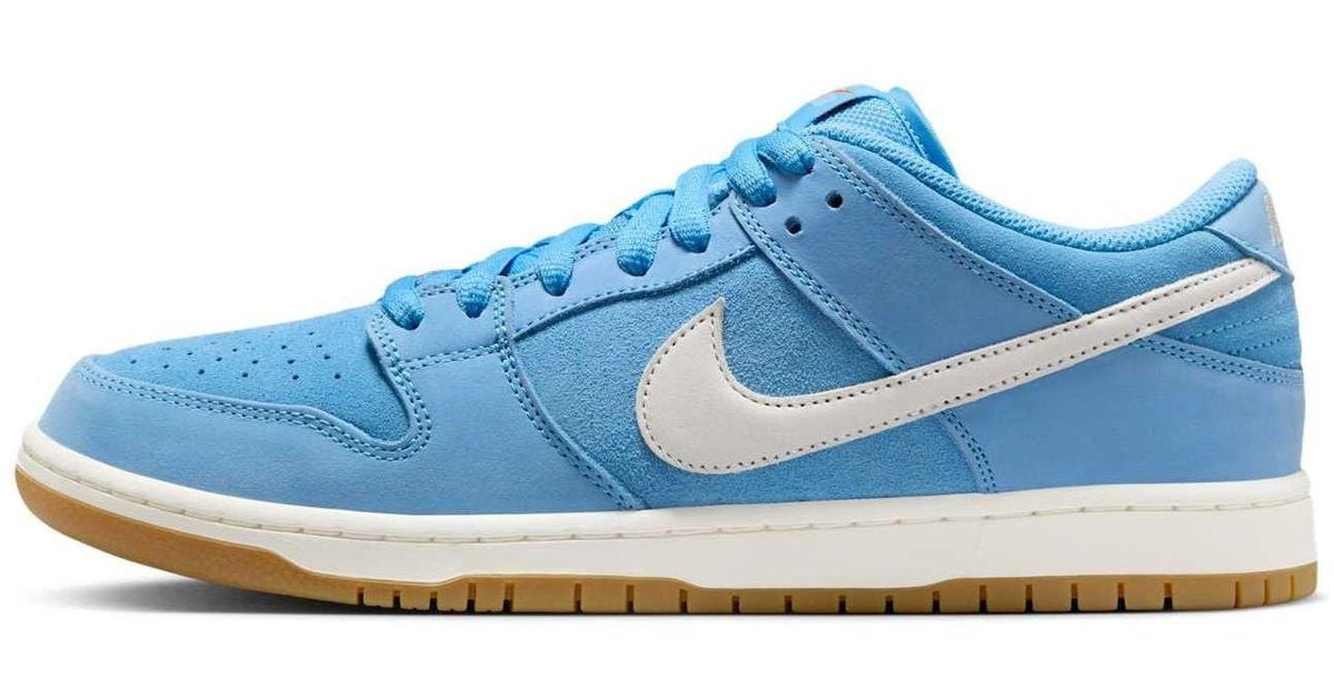 Nike Sb Dunk Low Pro 'University Gum' in Blue for Men | Lyst