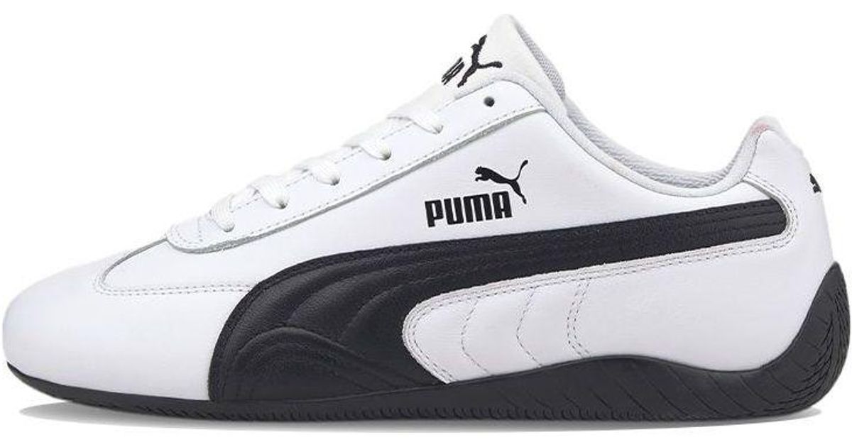PUMA Speedcat Shield Leather in White for Men | Lyst UK