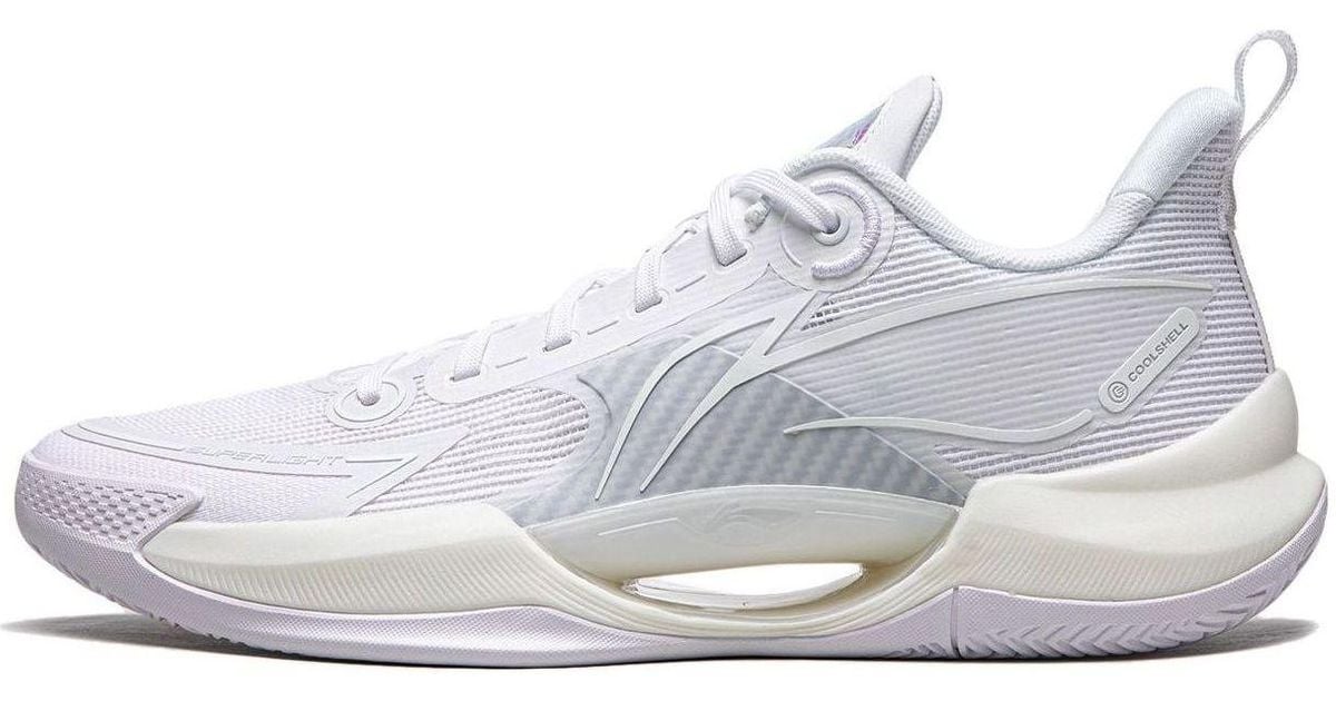 Li-ning Ultra Light V2 in White for Men | Lyst