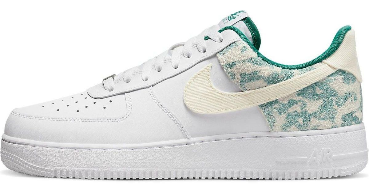 Nike Air Force 1 '07 Lv8 'Neptune Camo' in White for Men | Lyst