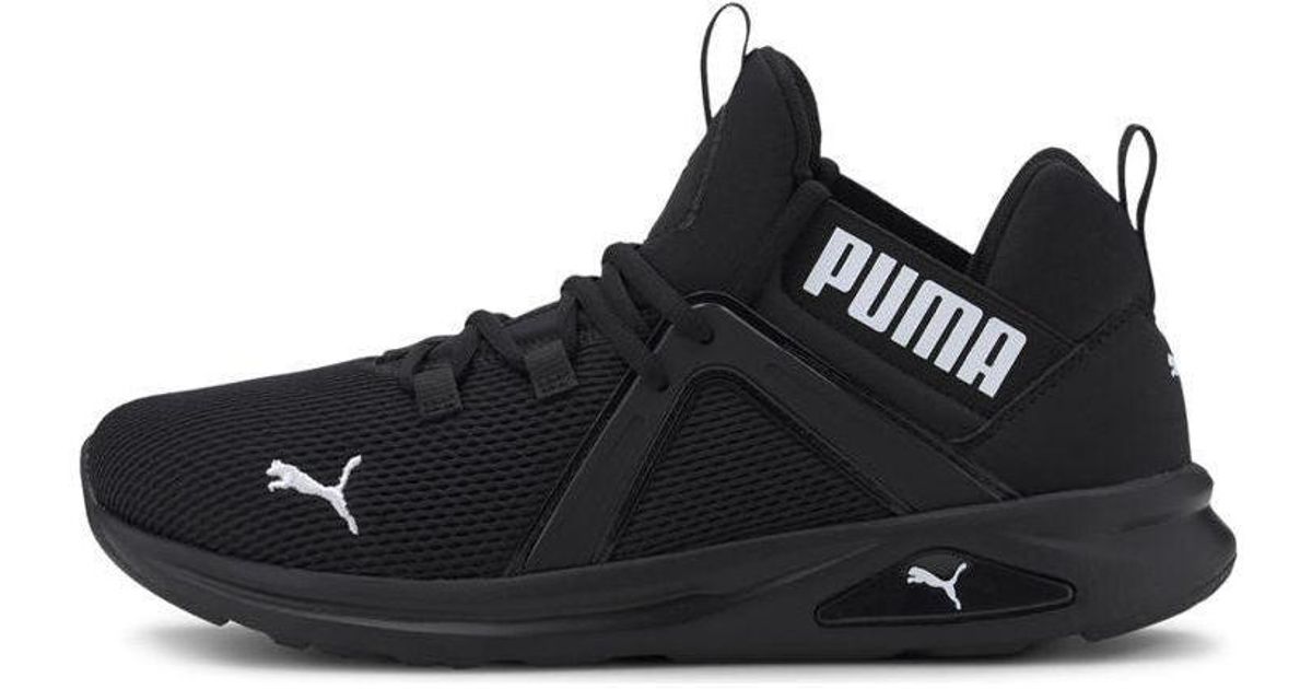 PUMA Enzo 2 Wide Low Top Running Shoes in Black for Men | Lyst