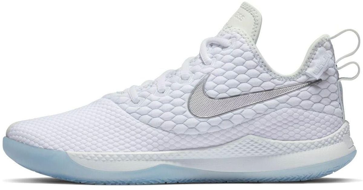 Nike Lebron Witness 3 Chrome' in White for Men | Lyst