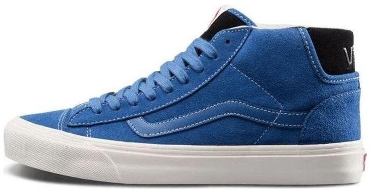 Vans Og Mid Skool Lx Suede' in Blue for Men | Lyst