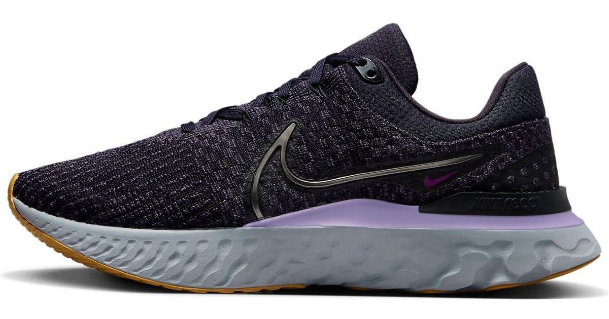 Nike React Infinity Run Flyknit 3 'Cave Cool' in Blue for Men | Lyst