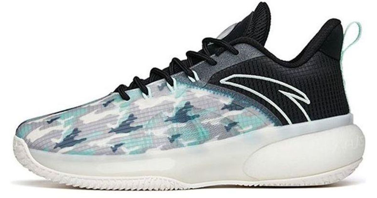 Anta Cement Bubble Basketball Shoes in Blue for Men | Lyst