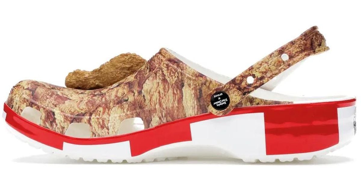 Crocs™ Kfc X Classic Clog 'Fried Chicken Print' in Red for Men | Lyst UK