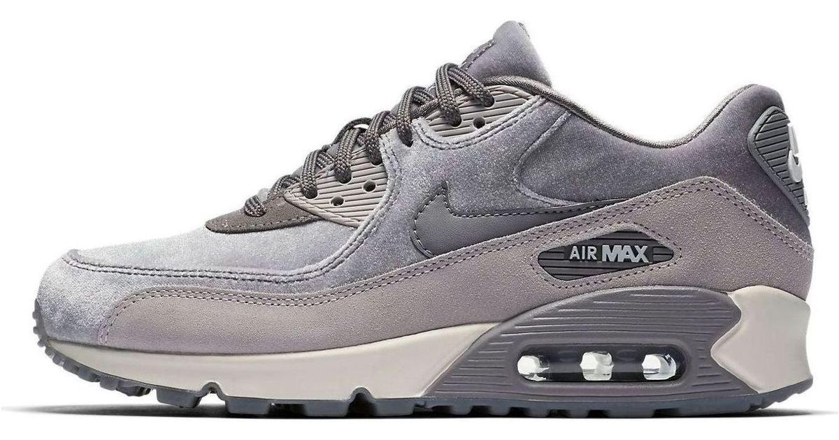 Nike (Wmns) Air Max 90 Deluxe 'Gunsmoke' in Gray | Lyst