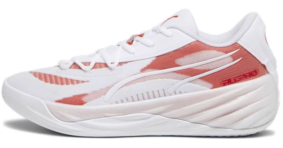 PUMA All-Pro Nitro Team in White for Men | Lyst