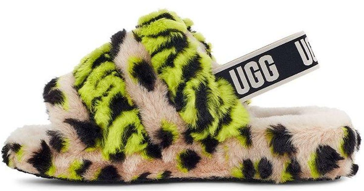 UGG (Wmns) Fluff Yeah Animalia in Green | Lyst