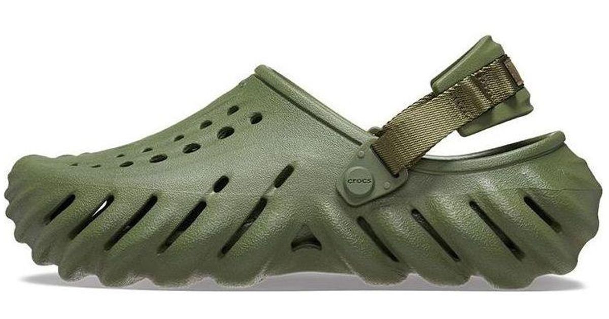 Crocs™ Echo Clog in Green for Men | Lyst