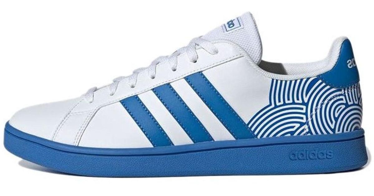 adidas Grand Court Base in Blue for Men | Lyst